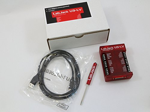 Lab jack Low-Voltage U3-LV USB Module - High-Speed Data Acquisition DAQ Device with 4 Analog Inputs – Digital I/O and Flexible I/O Channels - Compatible with Third party Software