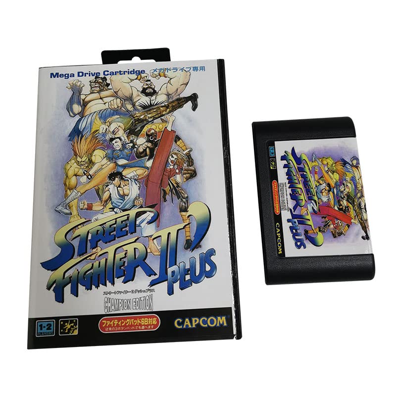 Street Tighter ii Champion edition-Games 16 Bit MD Game Card For PAL And NTSC Version