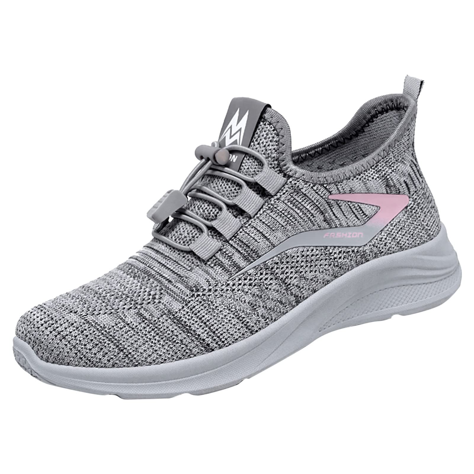 MLAGJSS Womens Slip On Running Shoes Non Slip Walking Shoes Lightweight Gym Sneakers Girls Sneakers