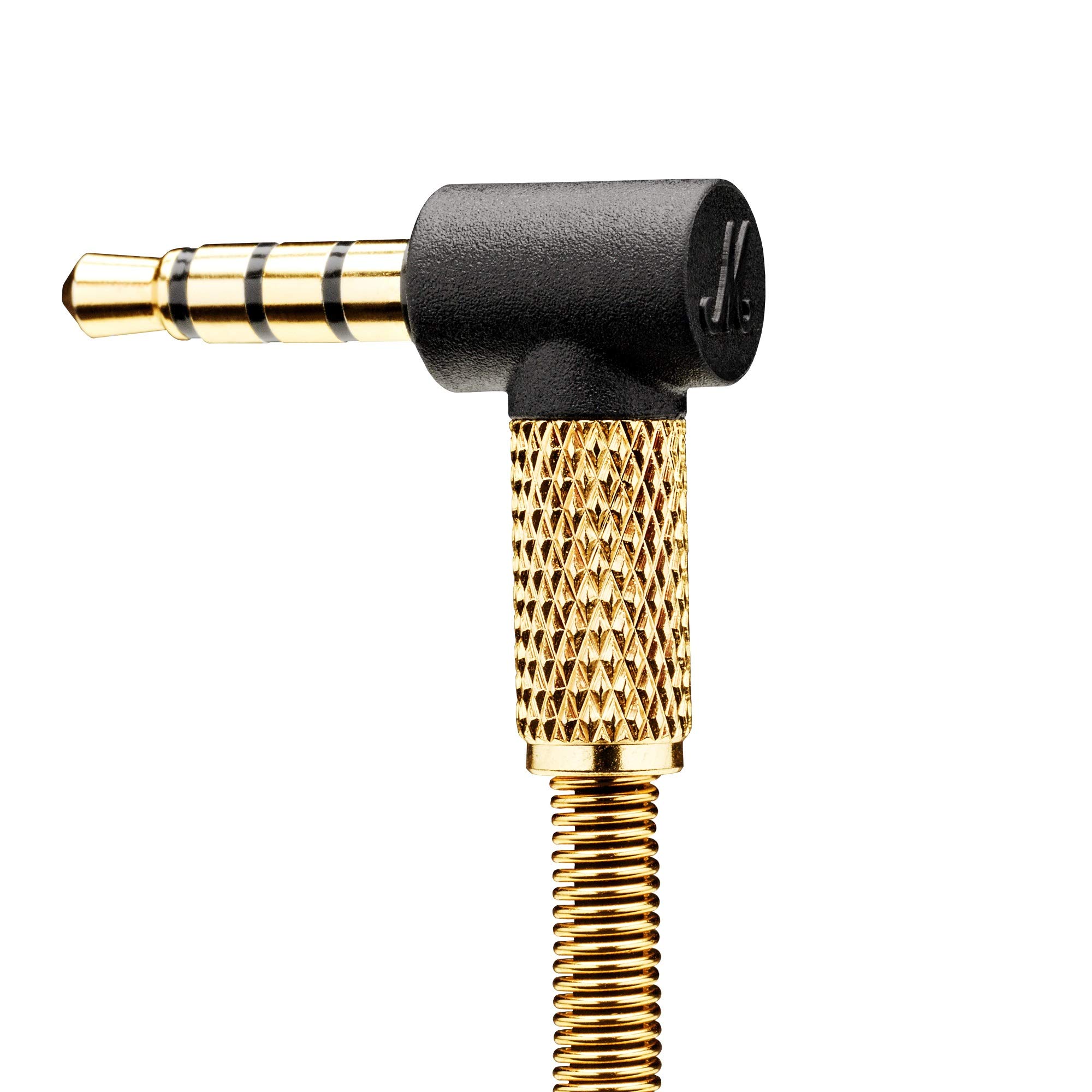 Marshall Mode EQ in-Ear Headphones, Black/Brass (4090940) (Renewed)