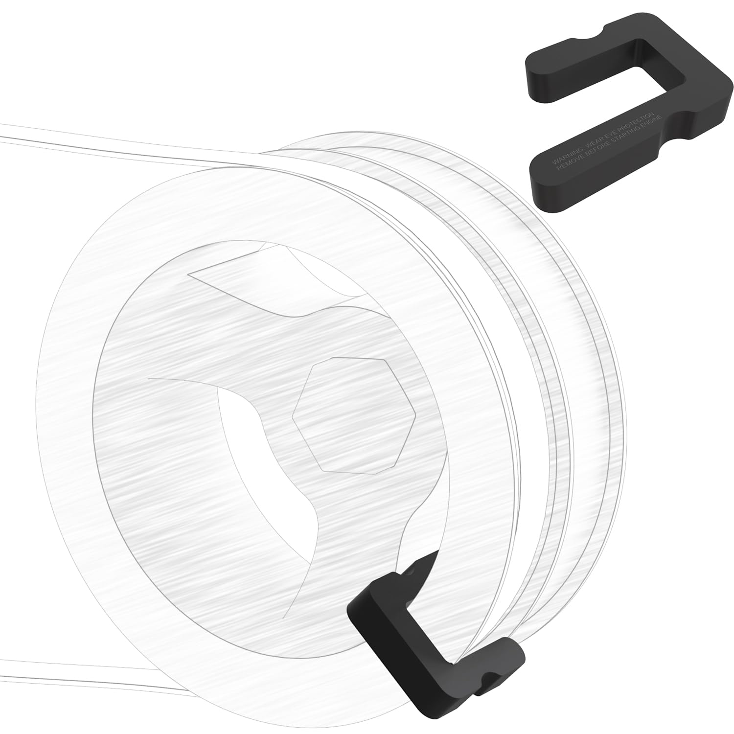 Stretch Belt Tool for GM 5.3.L, 6.2L, and 6.6L Gas Engines - Used to Install The Main Stretch Belt on Extra Deep Double Pulleys