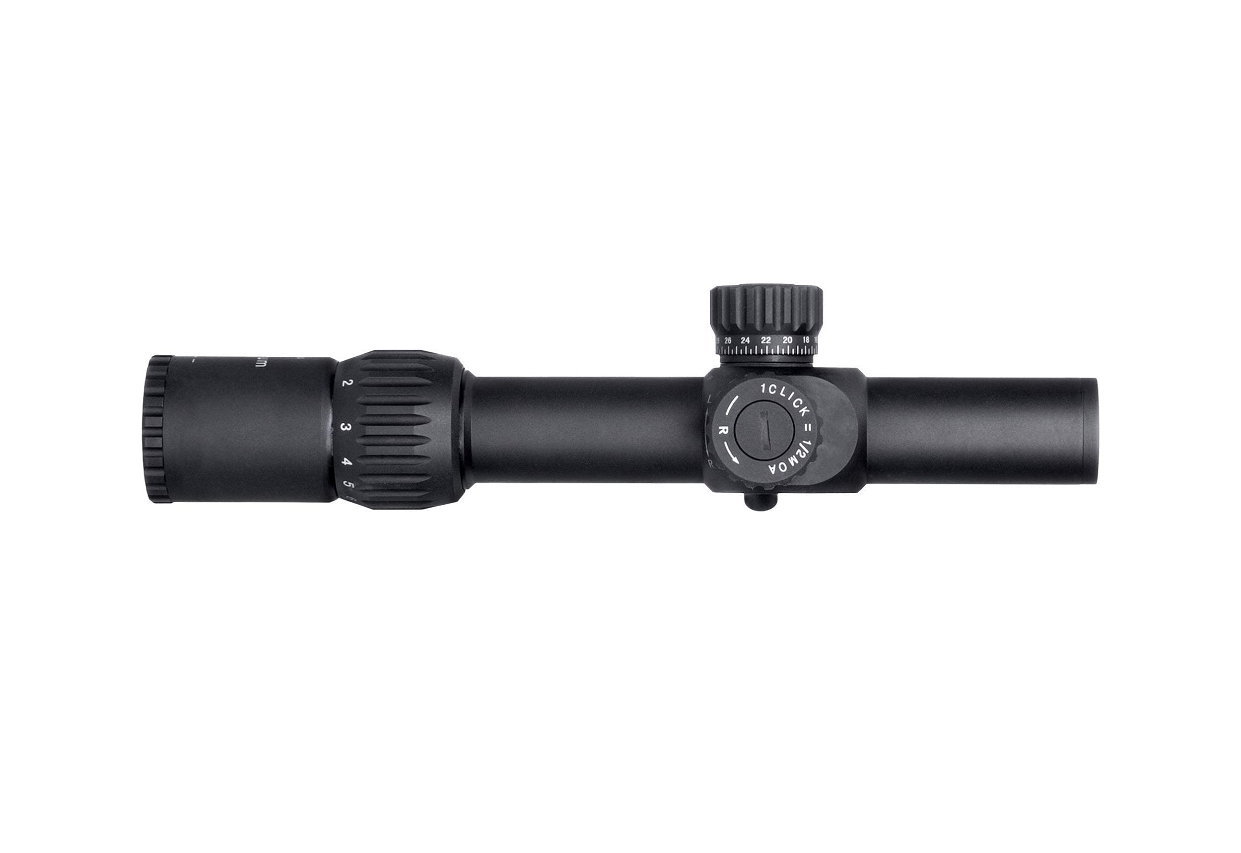 Monstrum G3 1-6x24 First Focal Plane FFP Rifle Scope with MOA Reticle | ZR302 Quick Release Scope Mount | Bundle