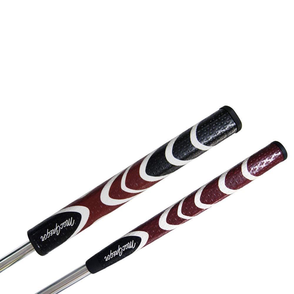 MacGregor Golf MACPUT112 MACTEC X Golf Putter Model No: 001 Right Hand Steel Jumbo Grip Golf Club