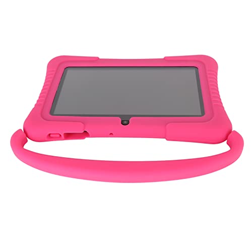 MAVIS LAVEN Toddler Tablet, 110-240V Quad Core Processor 3D Design 7in Kids Tablet Dual Camera with Protective Cover for Entertainment for Android 10 (US Plug)