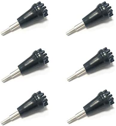 Scoland Shooter Hunting 6PK Broadheads Small Game Blunt Judo for Rabbits/Pests Safety Soft Rubber Archery Practice Tip