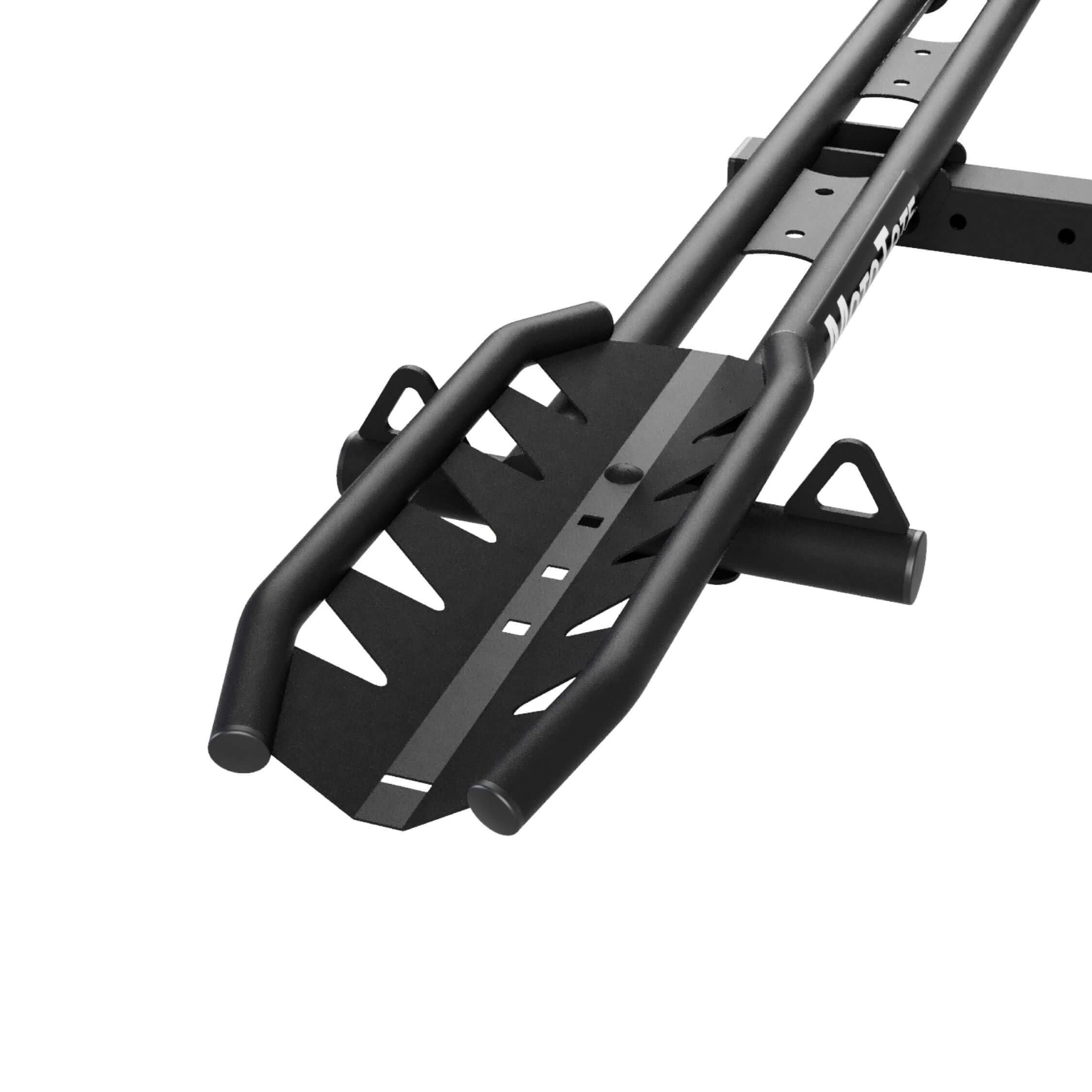 MotoTote Mini β Premium Ebike Rack (200 lbs. Capacity) with Zero Wobble Hitch Mount, Fits Fat Electric Bike Tires up to 5" - Made in USA