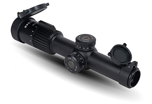 Monstrum Alpha Series 1-6x24 First Focal Plane FFP Rifle Scope with MOA Reticle | Flat Dark Earth