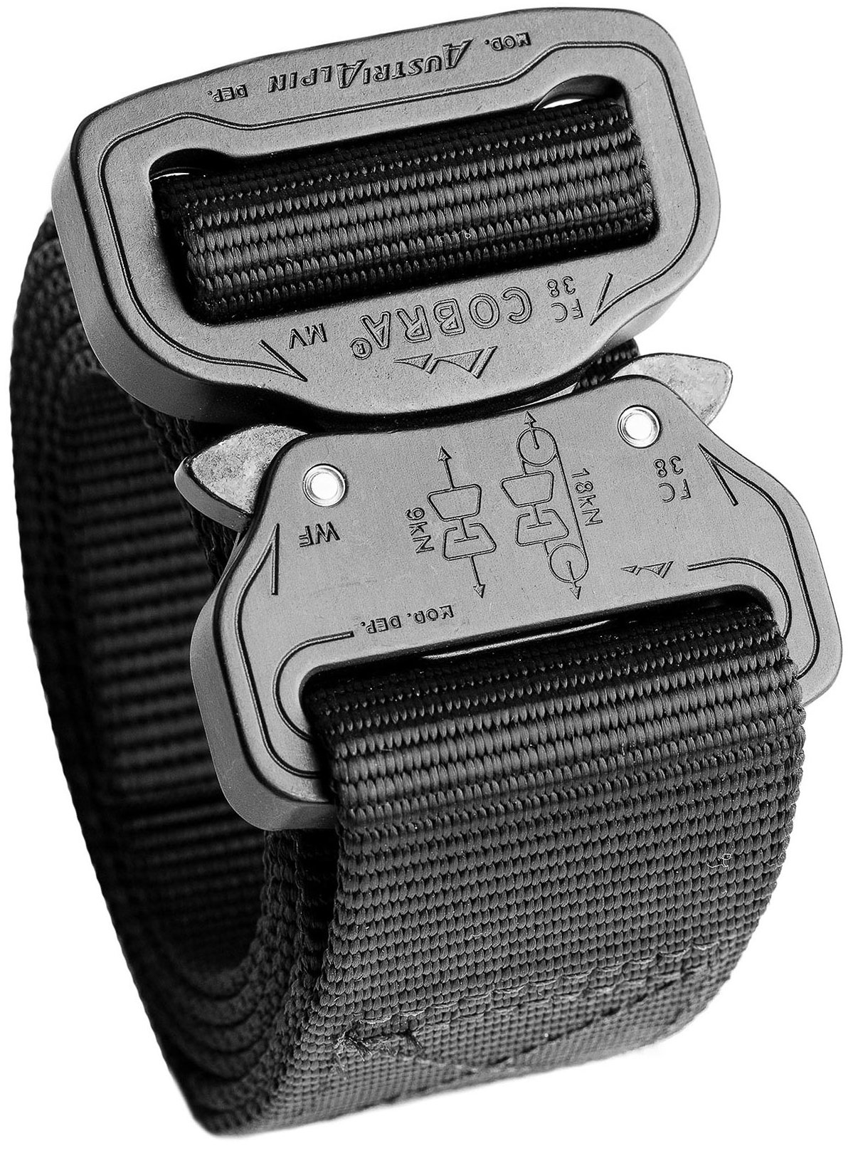 Klik Belts The Original Cobra© Buckle Belt 1 Ply Belt – 1.5" Nylon 1Ply Belt
