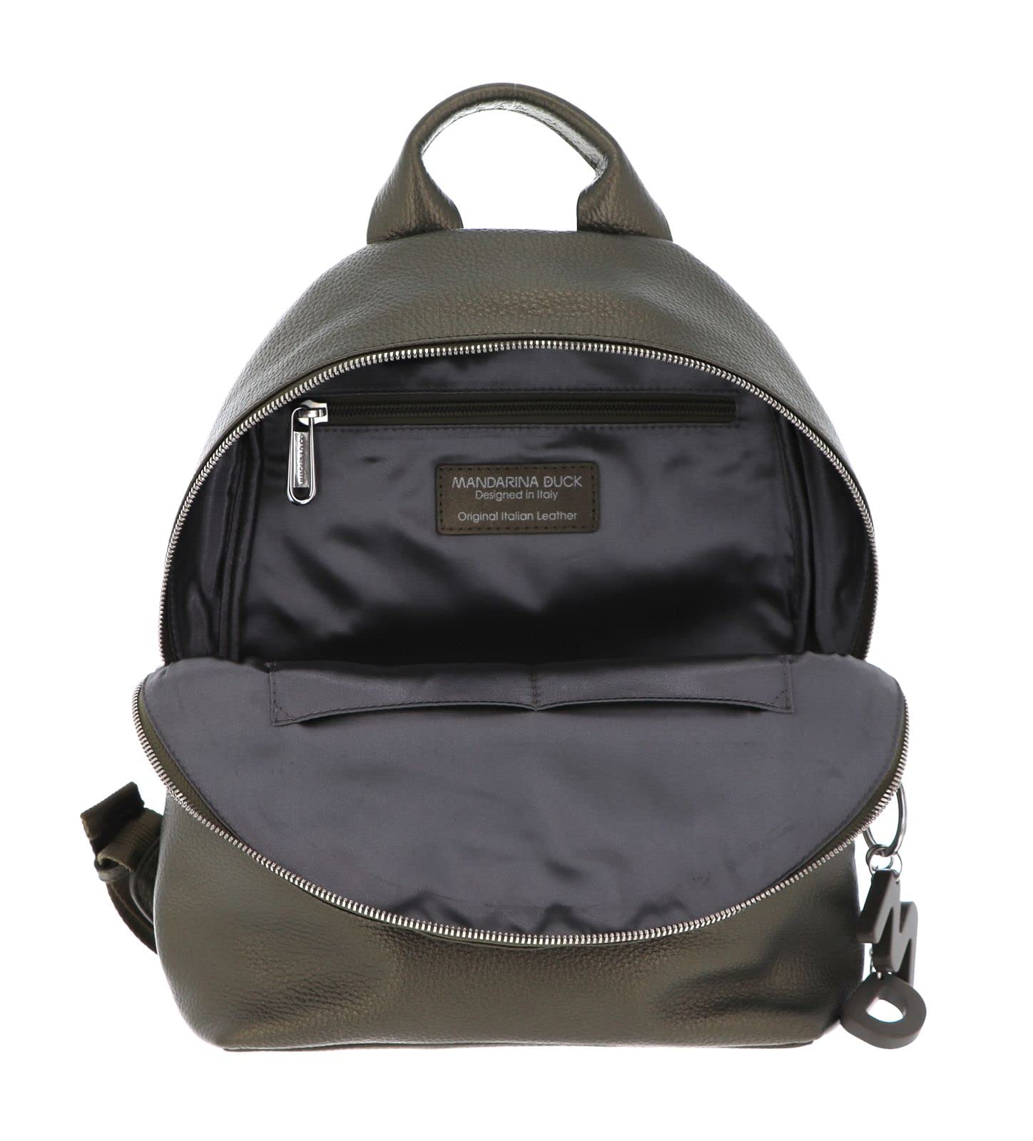 Mandarina Duck Women's Mellow LUX Backpack/Metal Green, Taglia Unica