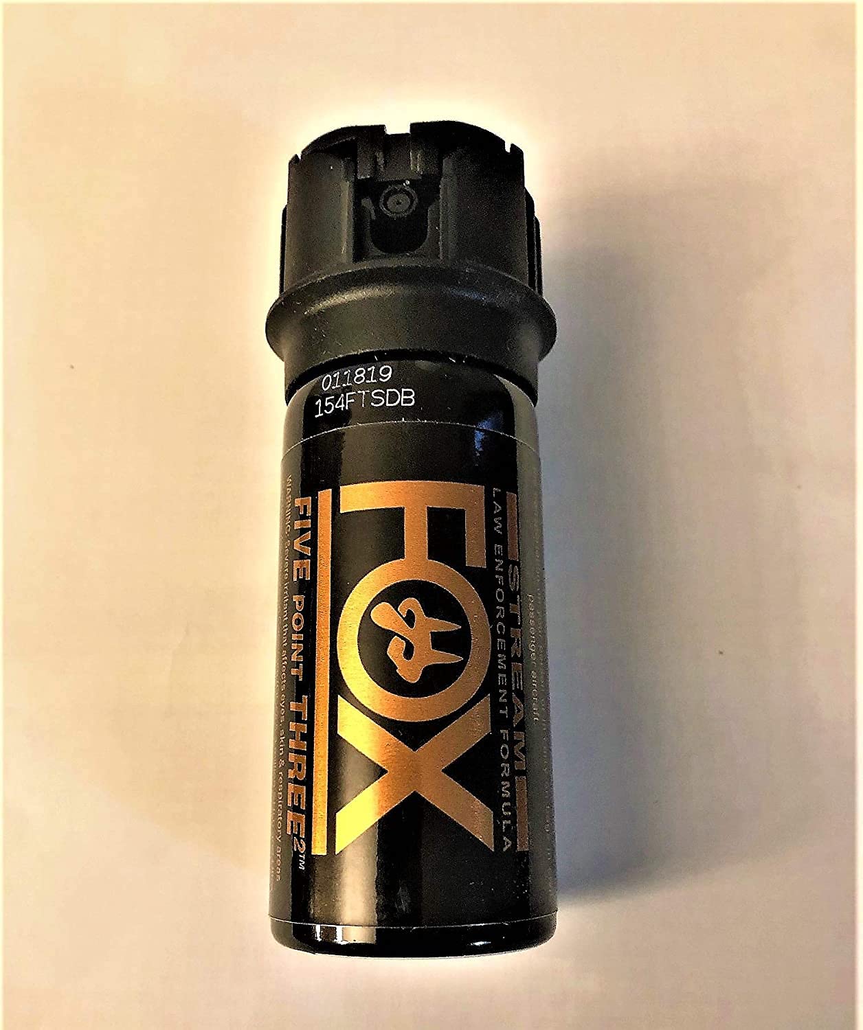 MANDBOY Fox Labs, 154FTSDB Five Point Three Squared, Pepper Spray for Self Defense 4% OC (Pack of 2)