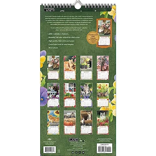 LANG Cats In The Country 2024 Vertical Wall Calendar (24991079115)