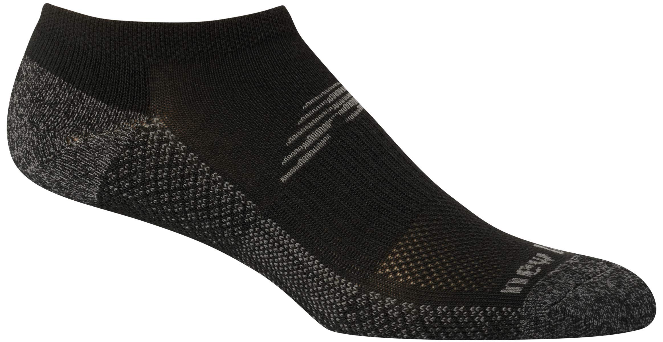 New Balance Women's Cushioned No Show Low Cut Socks with Ice Cooling Technology (2 Pack), Size Medium: 6-10, Black