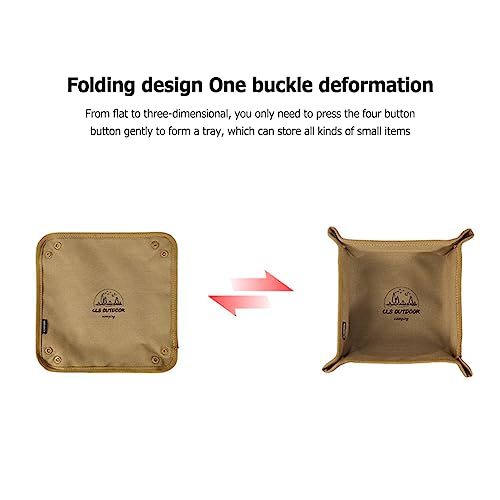 LONGSHENGDA 600D Oxford Cloth Storage Box Portable Camping Travel Hall Desktop Jewelry Sundries Makeup Lipstick Organizer Tray