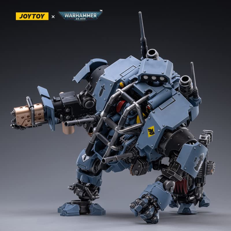 JOYTOY Warhammer 40,000 1/18 Mecha Space Wolves Invictor Warsuit Model(12-Inch)