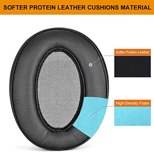 WH-H910N Ear Pads - defean Replacement Ear Cushion Cover Compatible with Sony WH-H910N h.Ear on 3 Wireless Noise-Canceling Headphones (Black)