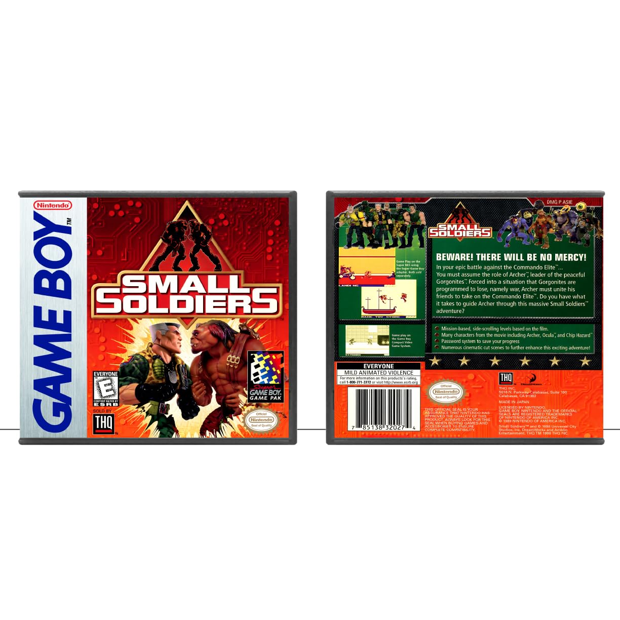 Small Soldiers | (GB) Game Boy - Game Case Only - No Game