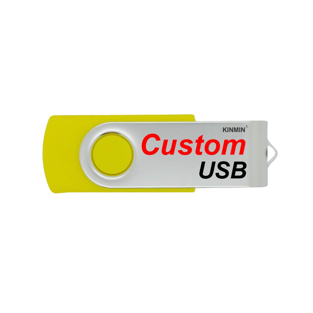 Lot 100 128GB Custom USB 2.0 Flash Drive Customized Jump Drive Personalized Memory Stick with Your Logo Wholesale Bulk Pack