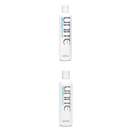 UNITE Hair 7SECONDS Daily Duo - 7SECONDS Shampoo, 10 fl.Oz with 7SECONDS Conditioner 8 fl.Oz (2 Items)
