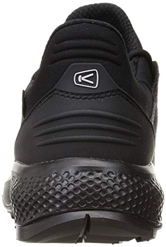 KEEN mens Tempo Flex Low Height Lightweight Waterproof Hiking Shoe, Black/Black/Black, 10.5 US