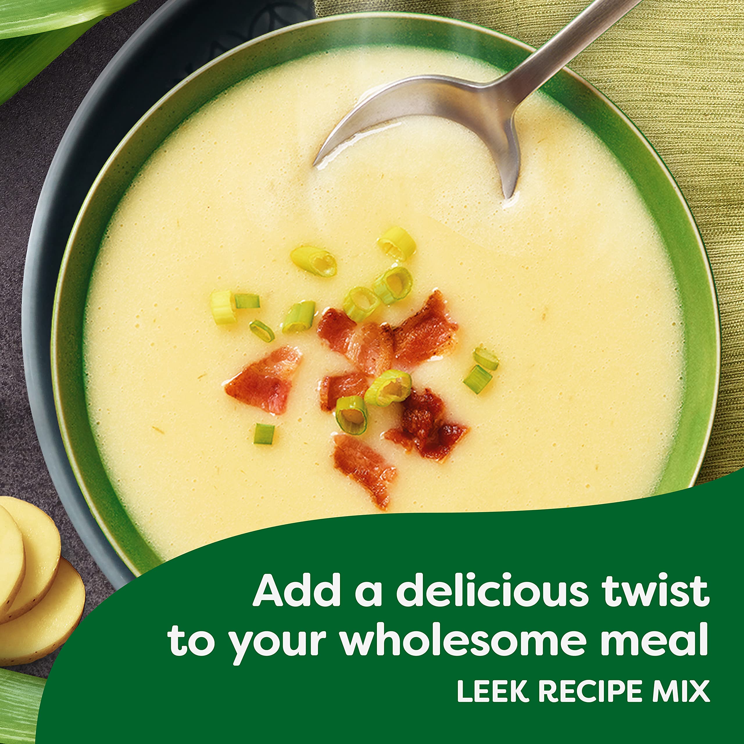Knorr Soup Mix and Recipe Mix For Soups, Sauces and Simple Meals Leek No Artificial Flavors 1.8 oz, Pack of 12