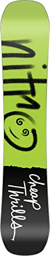 Nitro Cheap Thrills Wide Snowboard Mens Sz 155cm (W)