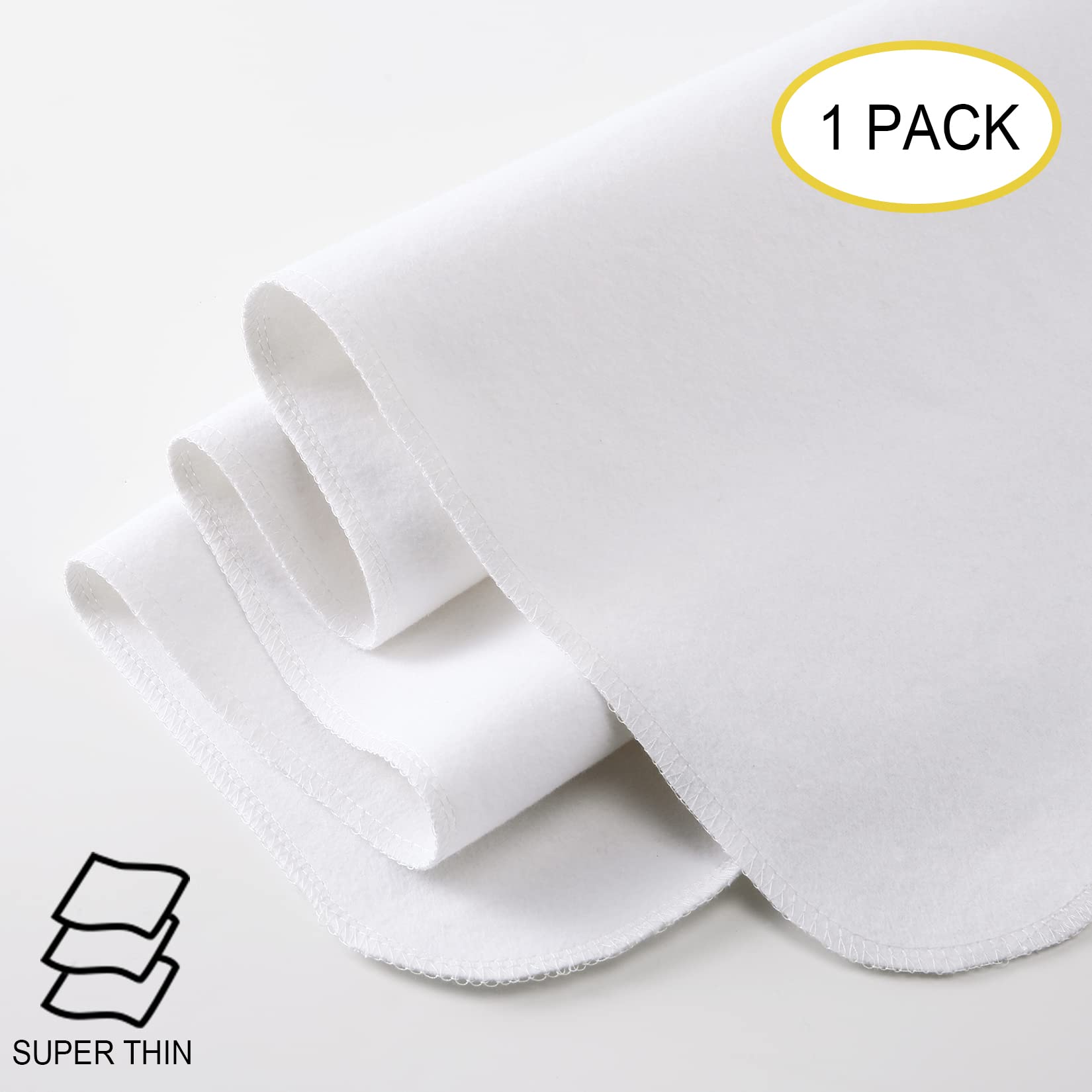 Waterproof Crib Mattress Protector Incontinence Pad 100% Water Resistant Flannel Crib Mattress Protector Washable Reusable Mattress Protector Pad for Bed, Kids, Elderly, Pet,28x52''