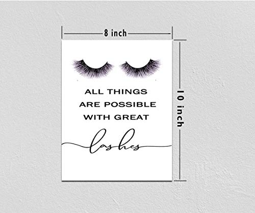 Lash out,Eyelashes Prints Set,Set Of 3,Lashes Print,Lash Decor,Beauty Salon Decor,Lashes Studio,Lash room decor,My life may not be perfect 8X10inch Noframed