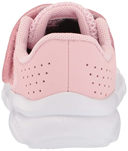 Under Armour Girls' Infant Assert 9 Alternate Closure, (602) Prime Pink/Flamingo/Metallic Silver, 8K, US