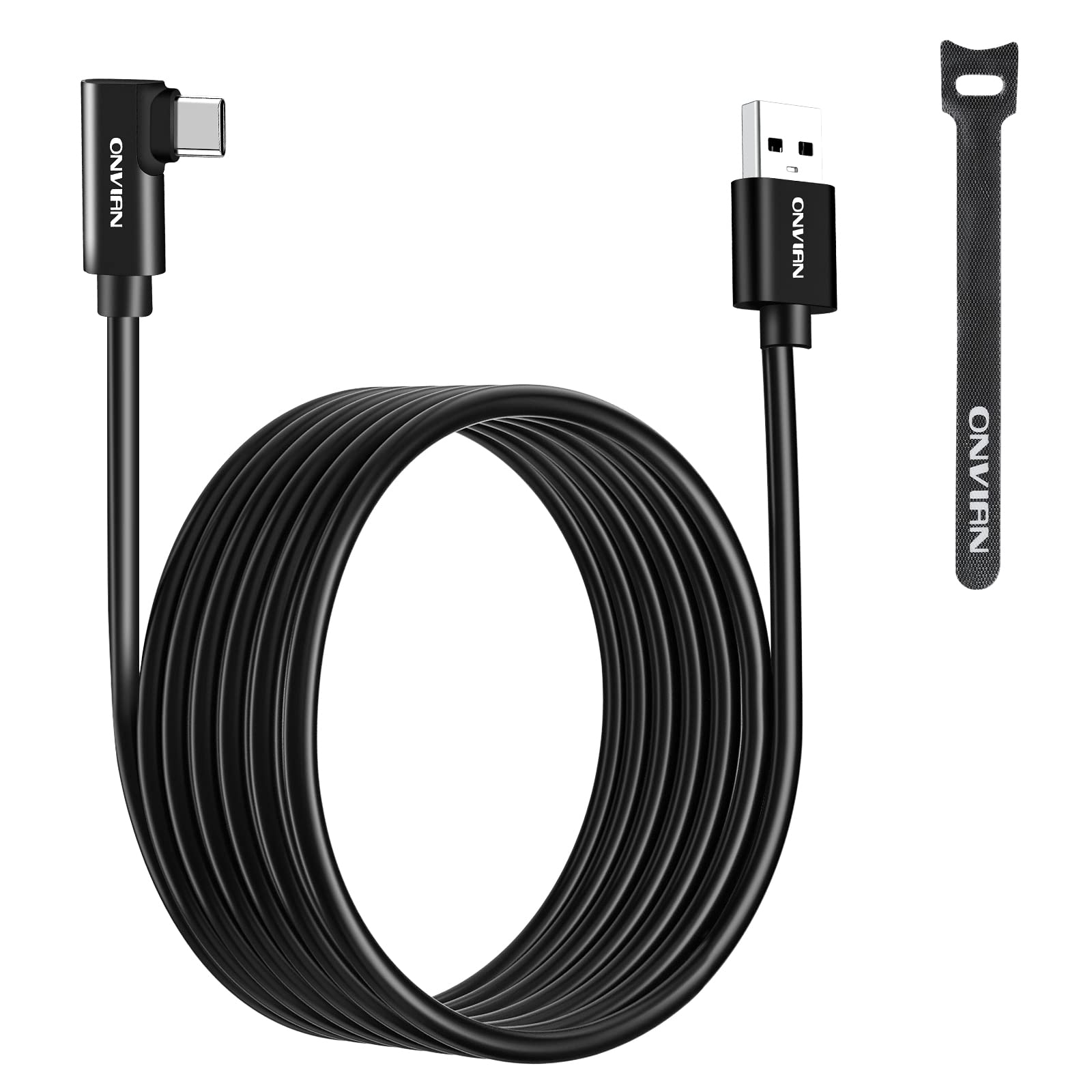Onvian 20FT Link Cable for Oculus Quest 2, VR Headset Cable for Oculus Quest 2 / Quest 1, USB C 3.2 Gen1 Cable for Quest 2 VR Headset, Compatible with Gaming PC