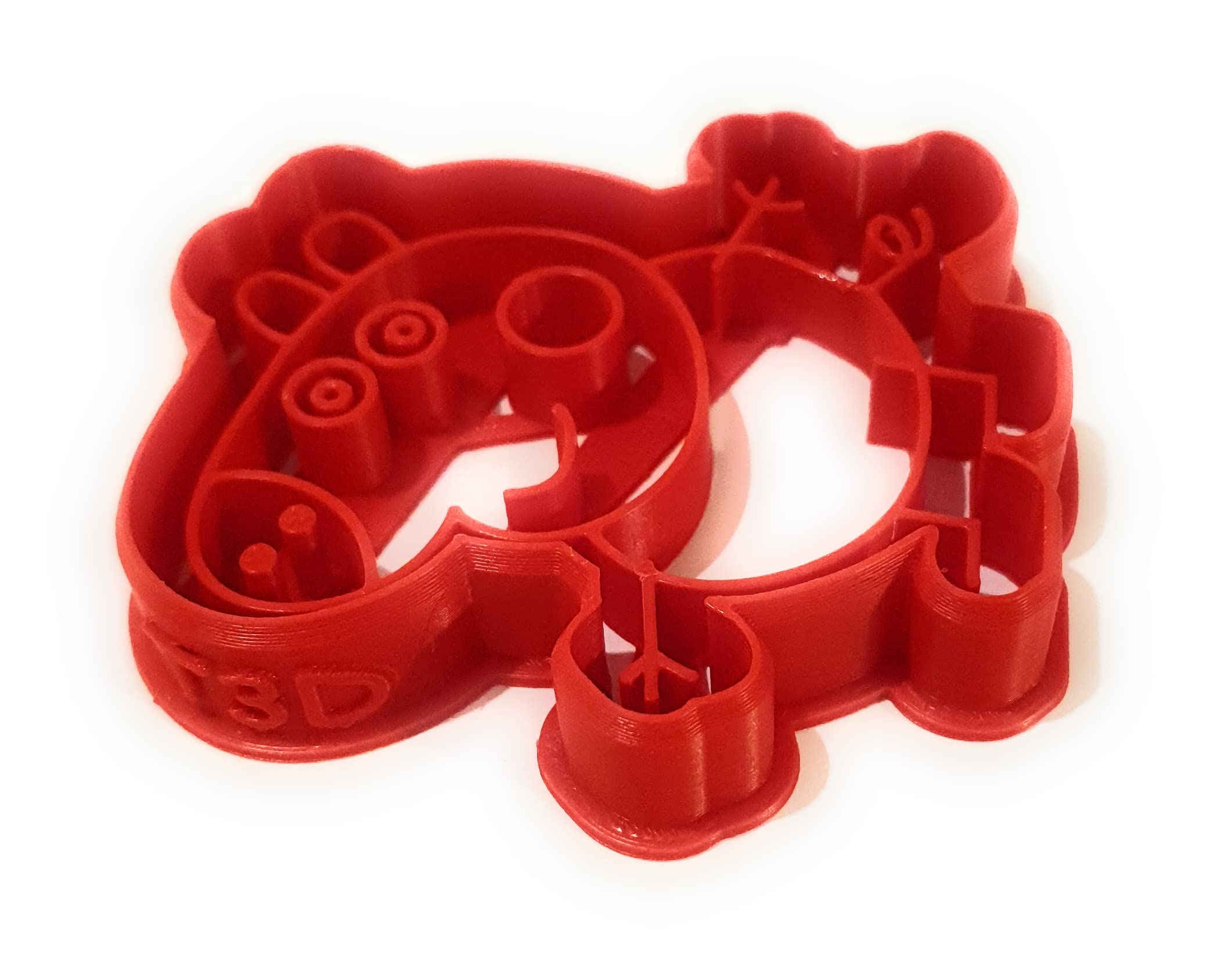 T3D Cookie Cutters Peppa George Cookie Cutter, Suitable for Cakes Biscuit and Fondant Cookie Mold for Homemade Treats