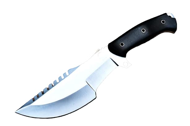 PSK77 - 1| 3| 5| 10| 15| 20 Pieces Pack Bulk Lot - Handmade Tracker Tactical Survival Knife Fixed Blade Hunting Knife GIFT, Black, Bulk Discounted (20 Pieces)