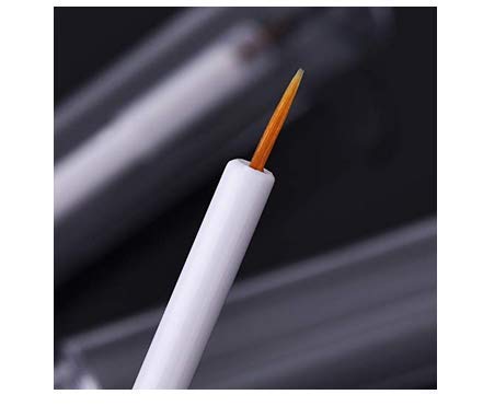 LASSUM 4 PCS Empty Plastic Eyeliner Tube Container Refillable Eyelash Growth Oil,Mascara, Eye Gloss Liquid Tube Bottle, 5 ML