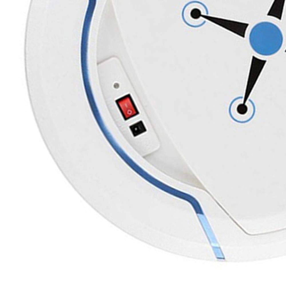 LSXLSD Household Charging Automatic Robot Vacuum Cleaner Ultrathin Small Rechargeable Vacuum Cleaner Sweeping Robot (Color : White)