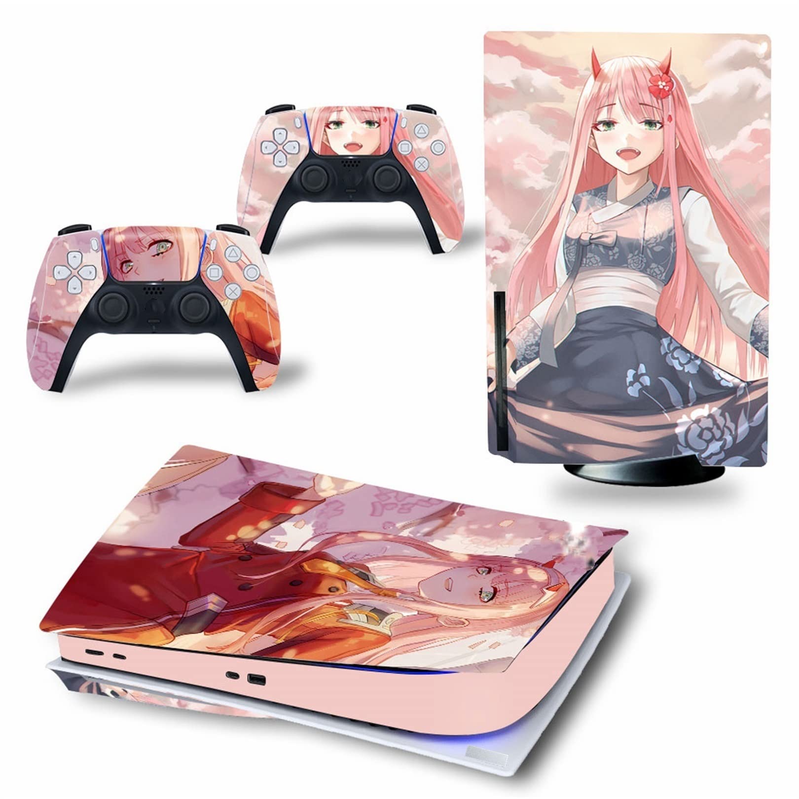 Top factory BUCEN for PS5 Skin Disc Edition & Digital Edition Console and Controller Vinyl Cover Skins Wraps Scratch Resistant, Compatible with for PS5 178915 Anti Scratch (Size : Digital Edition)