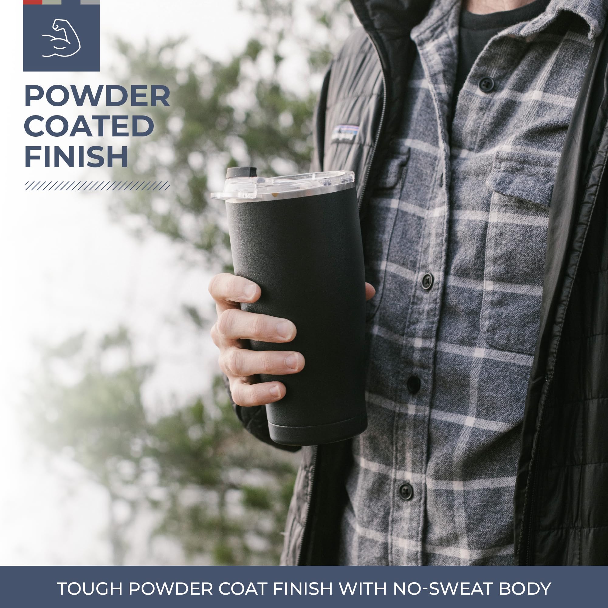 ORCA Chaser 27oz | Insulated, Stainless Steel Bottle with a Spill Proof Whale Tale Lid, Dishwasher Safe Tumbler for Hot & Cold Drinks β Donuts
