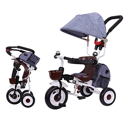 WYFDP Stylish and Practical Bicycles, Children's Tricycles, Children's Trolleys, Lightweight Folding Simple Trolleys