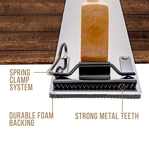 TCP Global Wooden Handle Longboard Sander for PSA Sandpaper 16-1/2" x 2-3/4" or Continuous Rolls PSA Sticky Paper