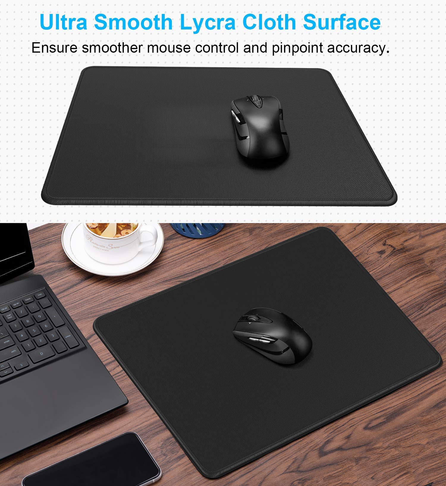 MROCO XXL Gaming & Ergonomic Mouse Pad Bundle