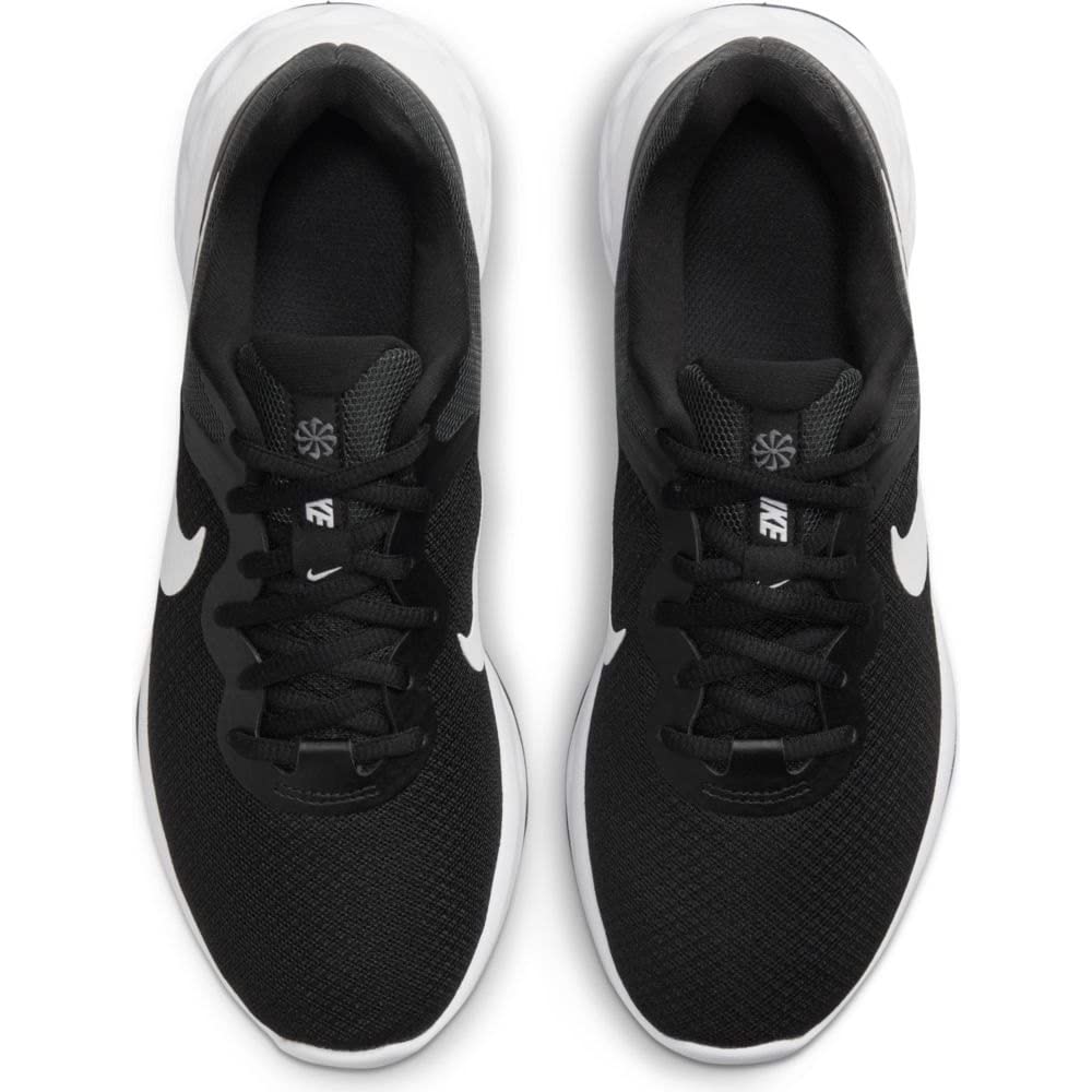 Nike Women's Sneaker Running Shoes, Black White Dk Smoke Grey Cool Grey, 7.5 AU