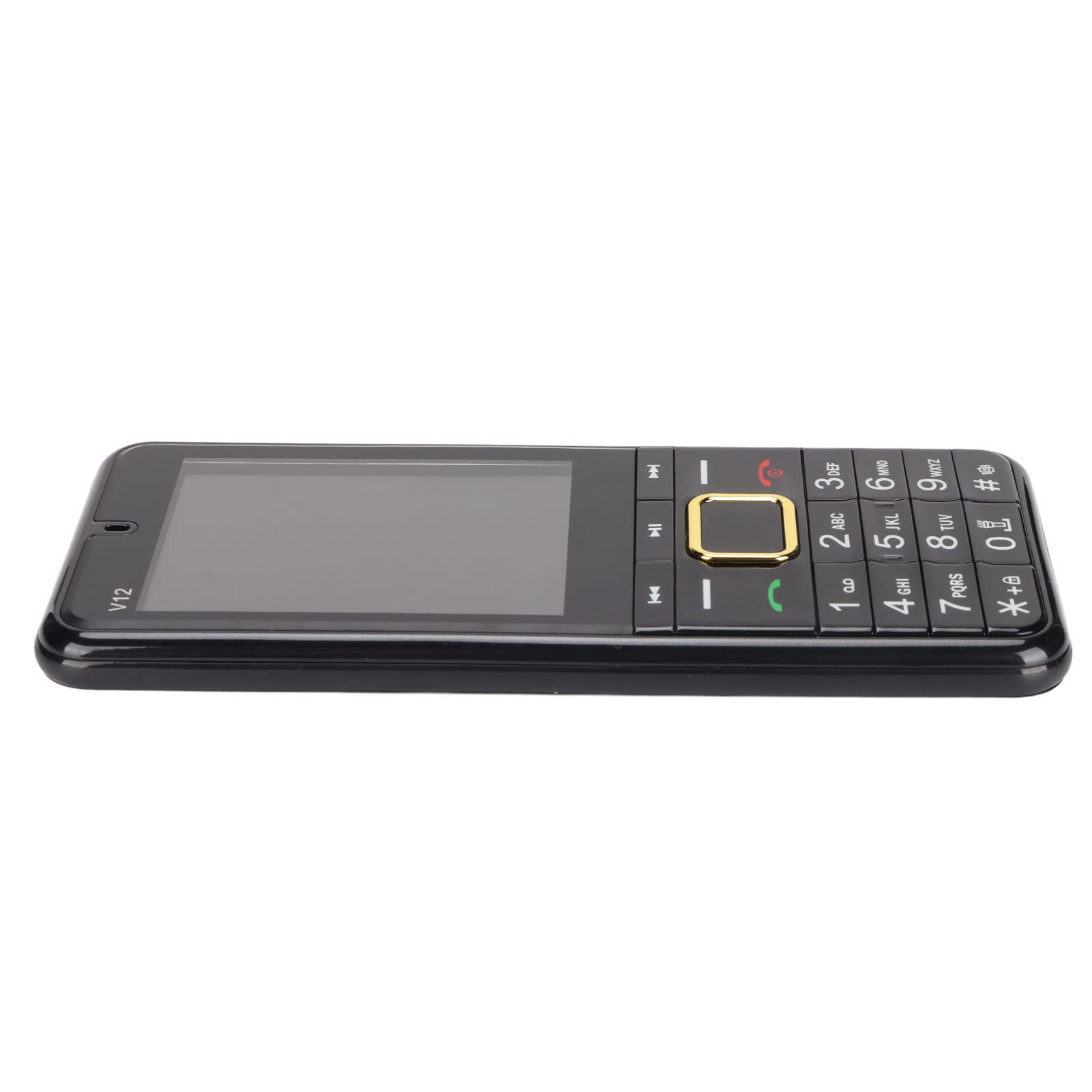 Large Button Cell Phone, 2000mAh Rechargeable 2.8in HD Screen 100‑240V 2G Unlocked Cell Phone for Everyday Use for Elderly and Kids (US Plug)