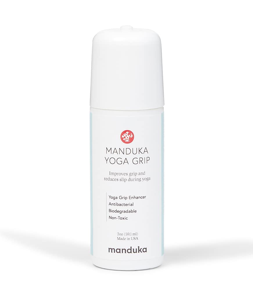 Manduka Yoga Grip Gel - Improves Grip and Reduces Slip, Beginner Support, Easy Clean, Non Stick, Non Toxic, 2oz (57ml)