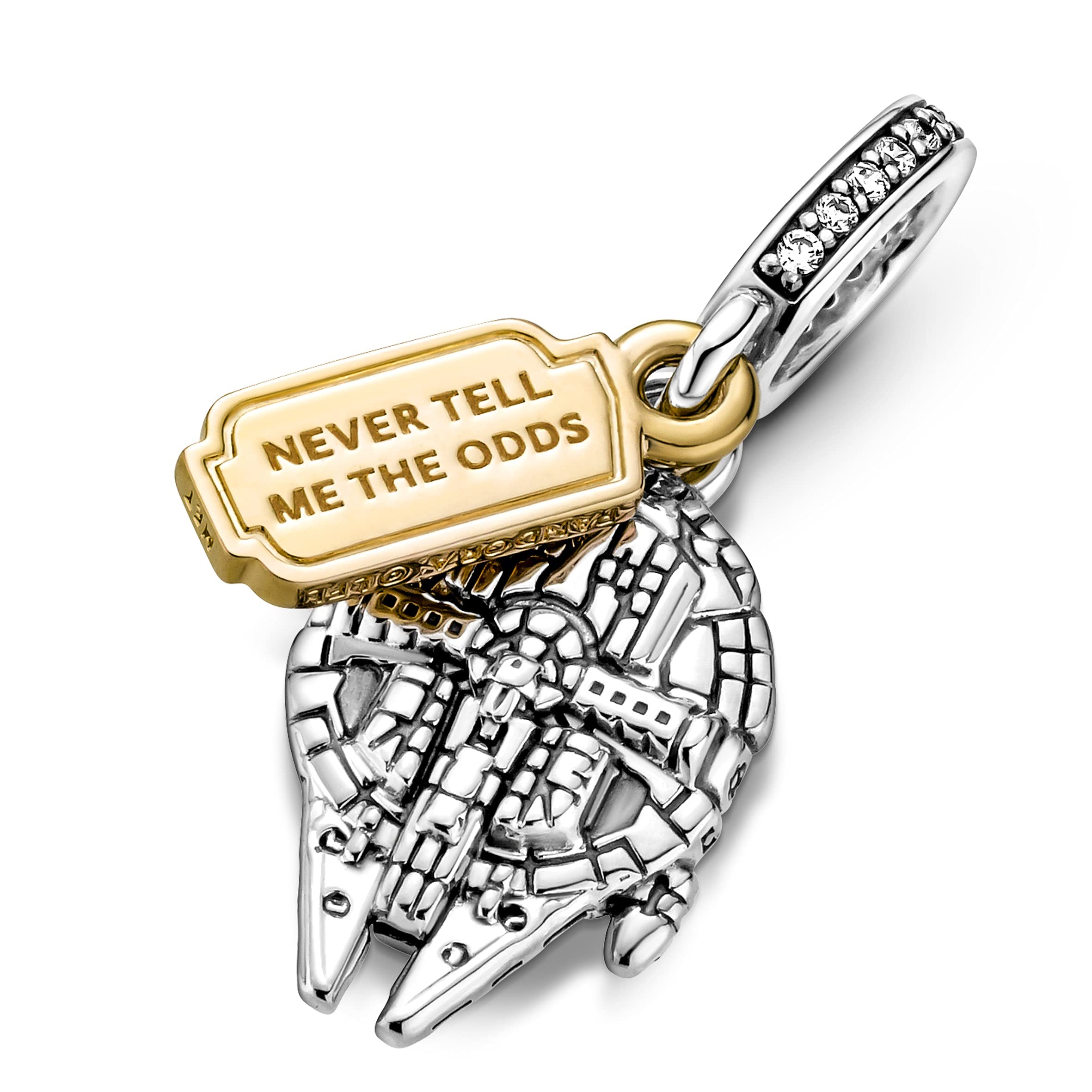 PANDORA Star Wars Millennium Falcon Dangle Charm, PANDORA Shine Collection - 769504C01