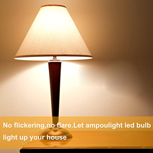 LED Light Bulb 150W Equivalent A21, 4000K Natural White Super Bright 2200LM High Lumen Light Bulbs,Non-Dimmable E26 Medium Base 20W Light Bulb (4 Packs)
