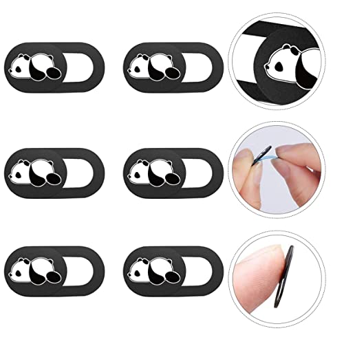 SOLUSTRE 18 pcs Protecting Computor Black for Tablets Privacy Cartoon Phone& Security Accessories Laptop Web Slider Cell Protection Cam Computer Blocker Anti-Hacker Most Smartphone Sticker