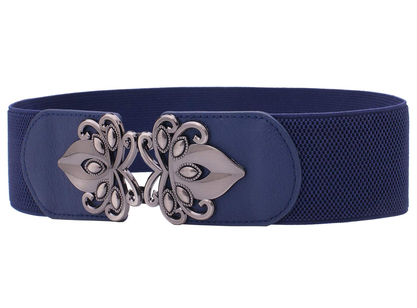 Syuer Womens Vintage Wide Elastic Stretch Waist Belt Retro Cinch Belt
