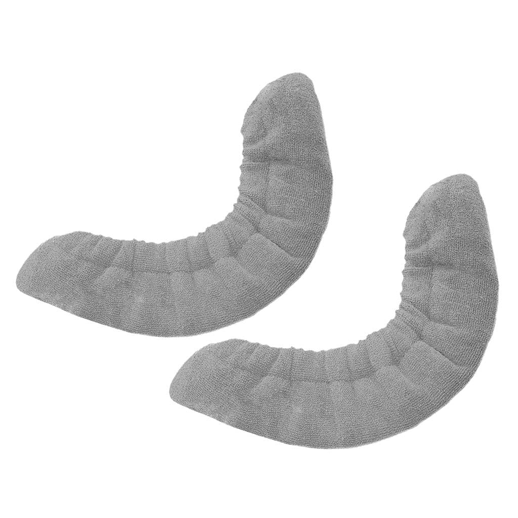 LoveinDIY Ice Hockey Figure Skate molding Soft Toweling Blade Covers Guards, Gray, S