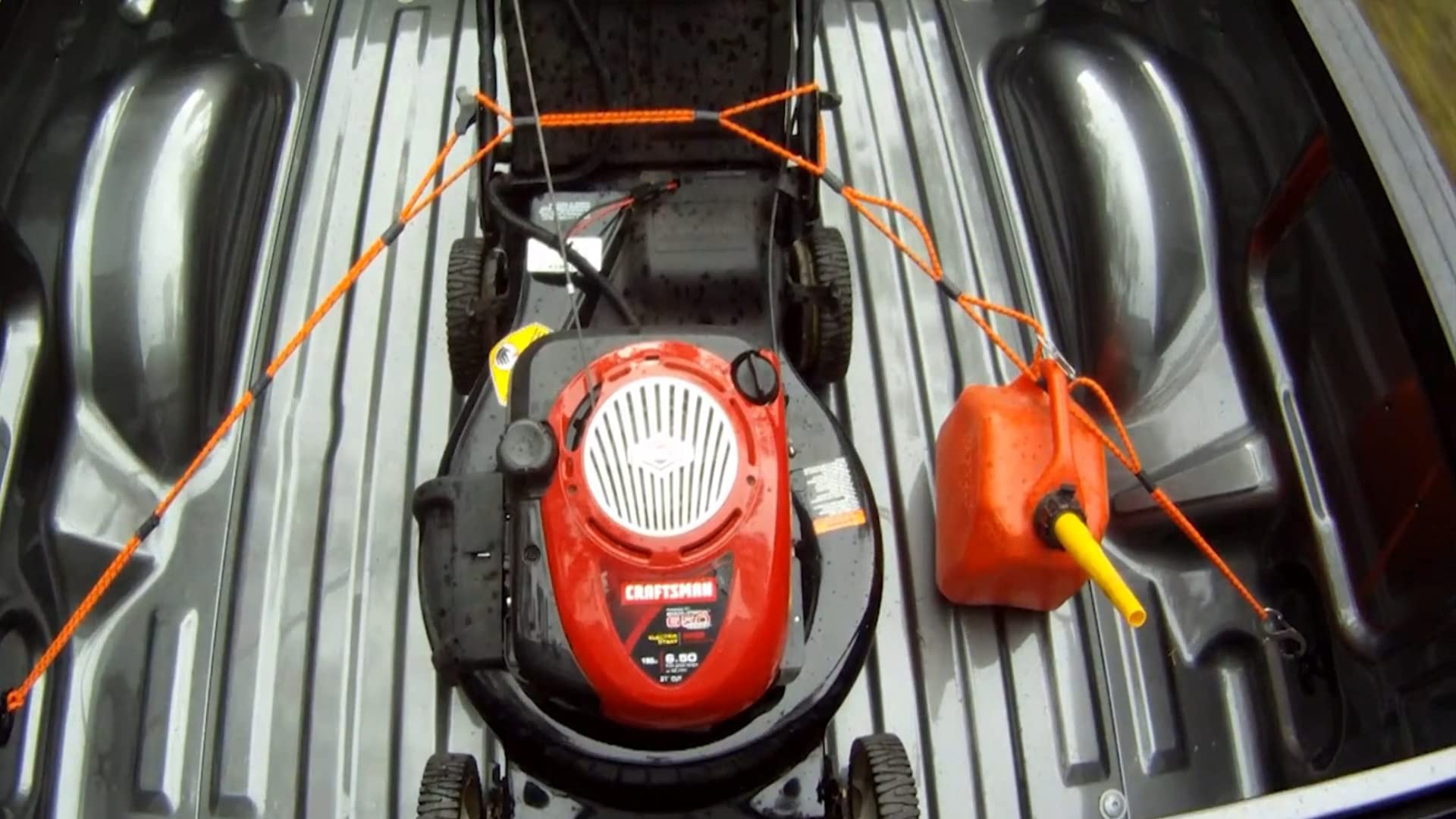 LOOPROPE | Bungee Cord Tie Down System | Adjustable Cargo Strap | Knot Free | Truck, RV, ATV, Camping, Outdoor Accessory, Multipurpose | Loop, Clip and Go | 3 Feet (Orange)