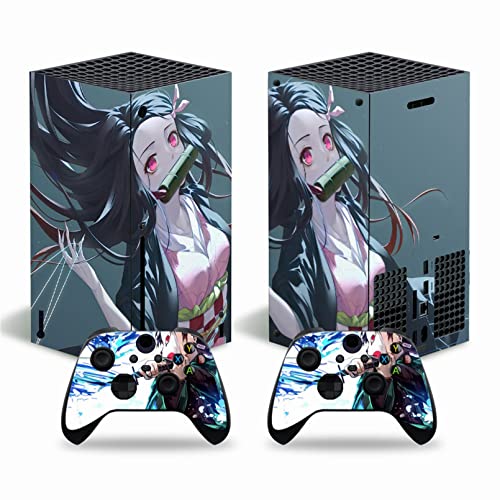 Top factory Skin Decal Protective Vinyl Skin Decal Cover for Series X Console Skins Wrap Sticker with Two Free Wireless Controller Decals 78871 Decal
