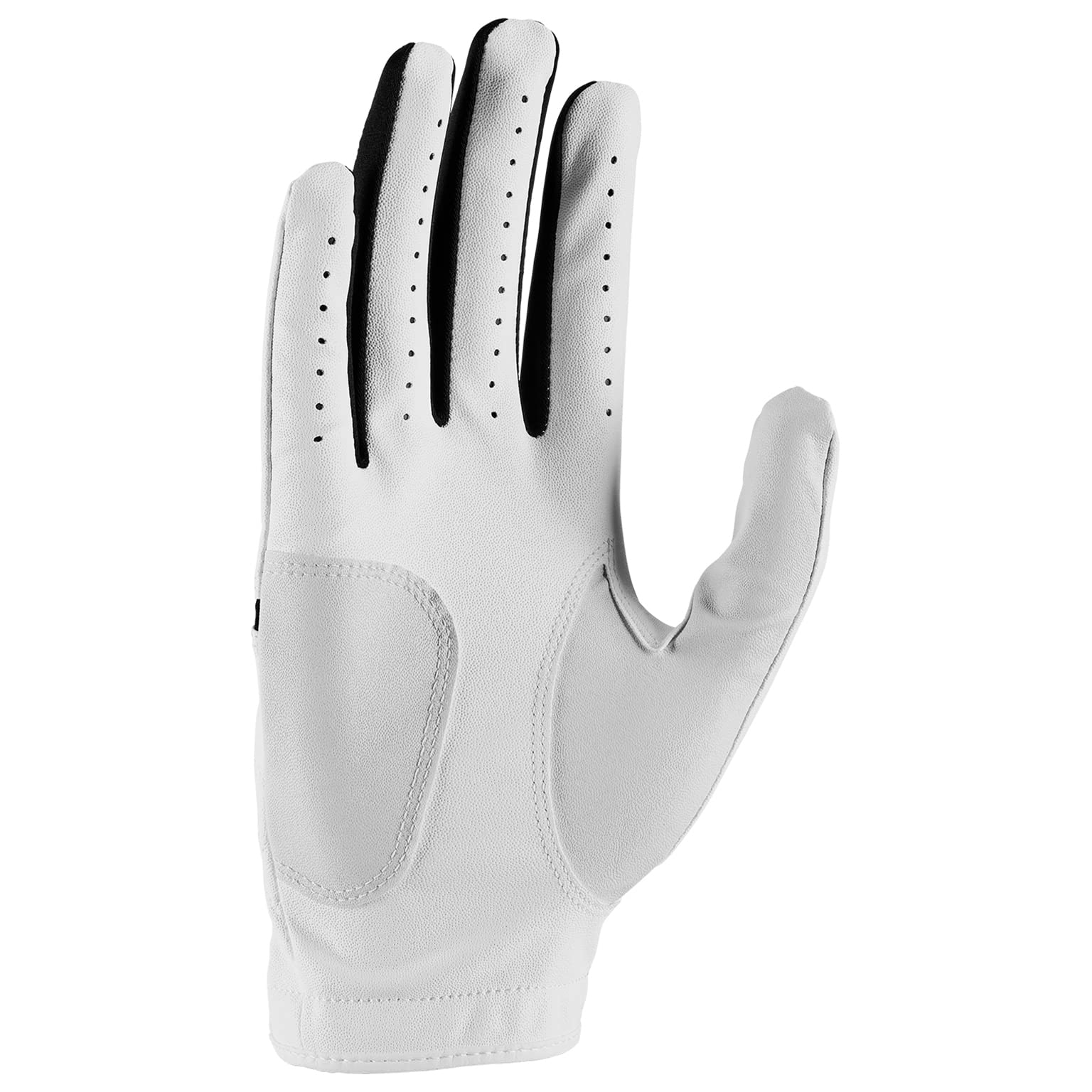 Nike Dura Feel X Golf Glove for Right Hand White | White | Black Large