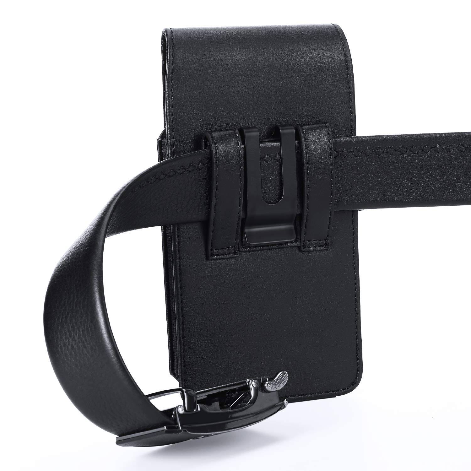 Mopaclle Phone Holster for iPhone 15 Pro Max 15 Plus 14 Pro Max 13 Pro Max 12 Pro Max 8 Plus 7 Plus 9 Plus Nylon Cell Phone Belt Holder Case Belt Clip